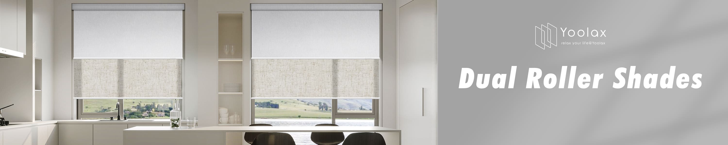 Motorized Dual Shades - Yoolax